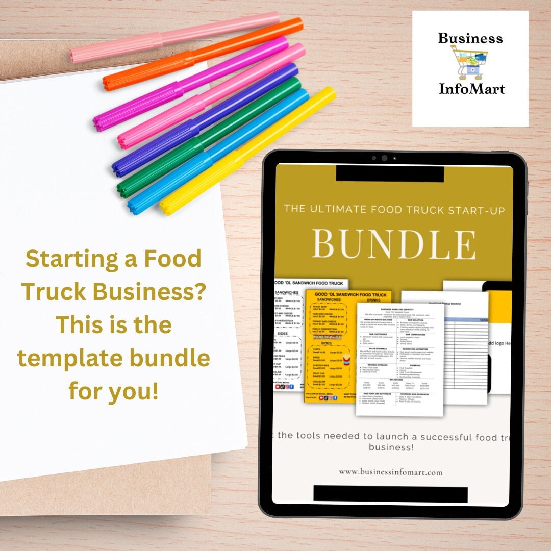 Ultimate Food Truck Start up Bundle - Etsy