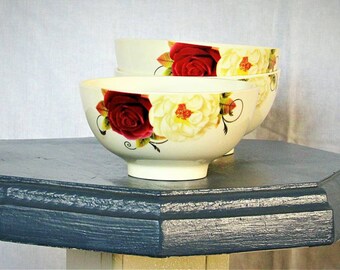 Asian Style Bowls - Etsy