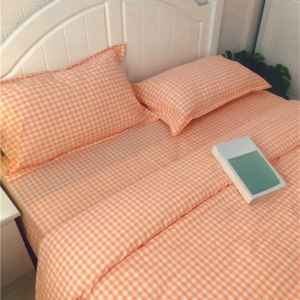 Orange Duvet Cover - Etsy