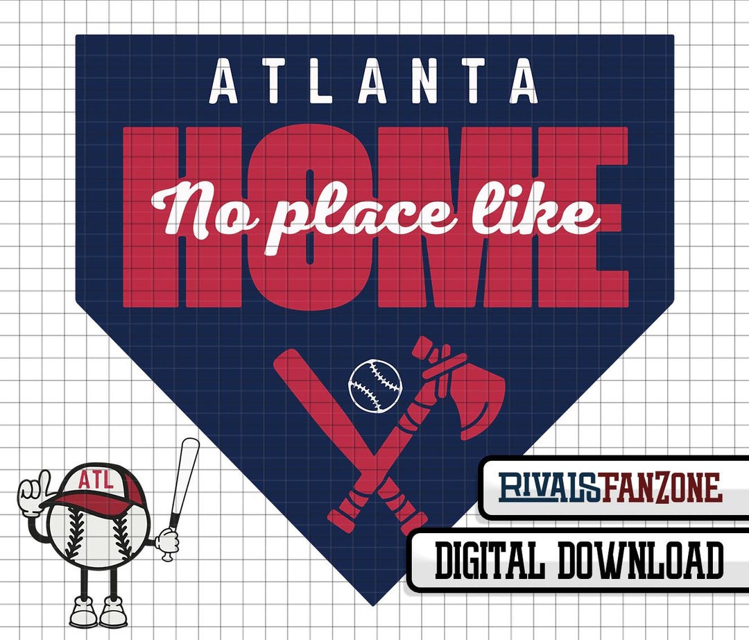 Atlanta Baseball .svg / .png /.ai Digital File, Template, Cut Files ...