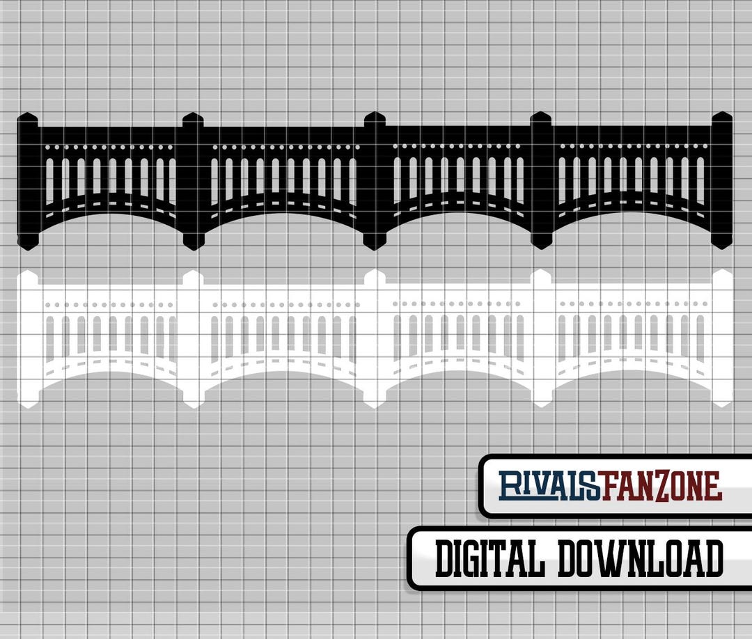 Stadium Facade .svg / .png /.ai Digital File, Template, Cut Files ...