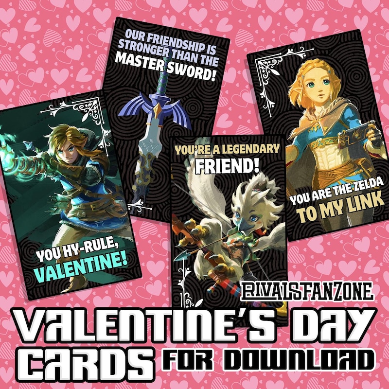 Video Game Valentine Day - Etsy
