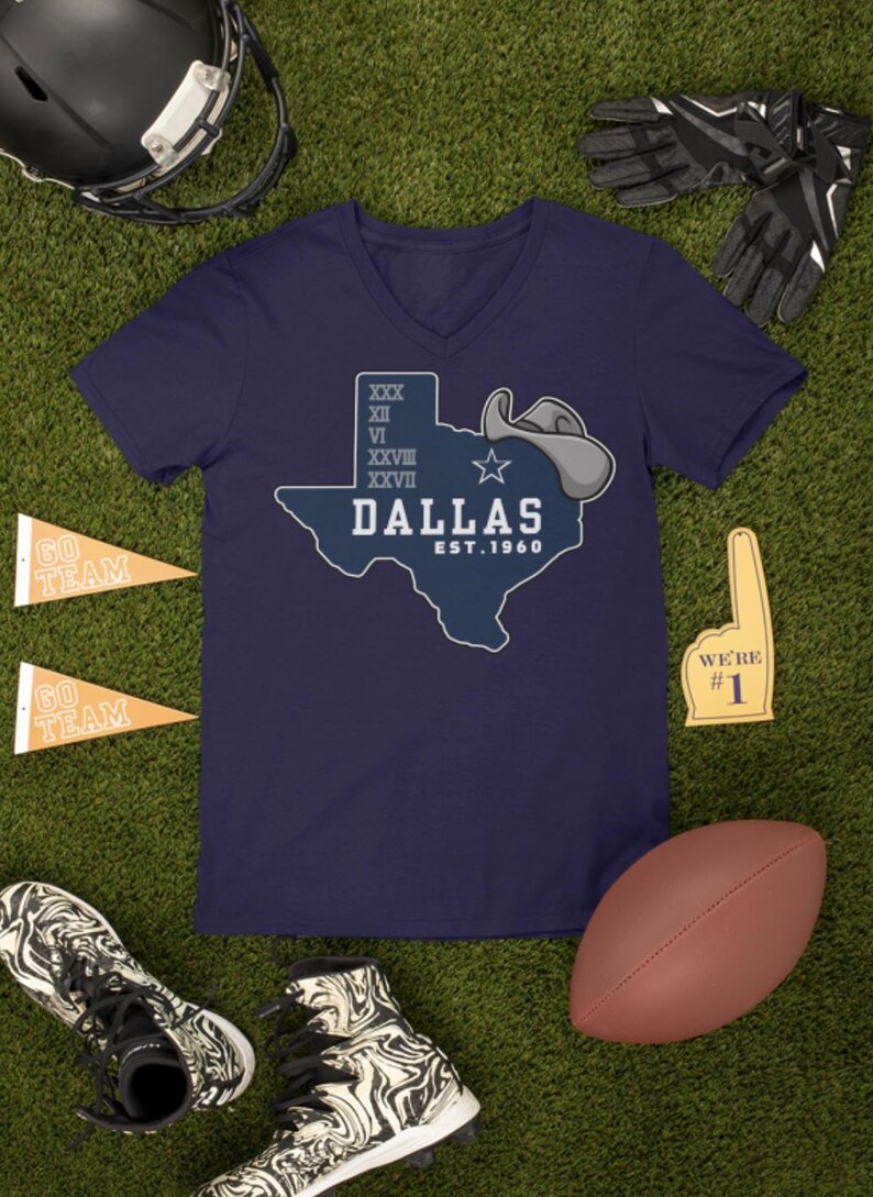 Dallas Football SVG, Texas Template, Clip Art (digital File) - Etsy