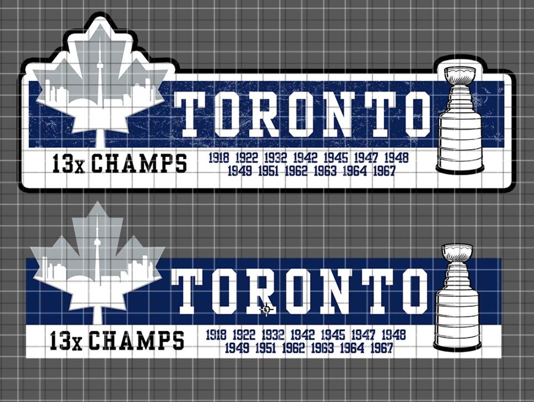 Toronto Hockey .svg / .png /.ai Digital File, Canada Template, Cut ...
