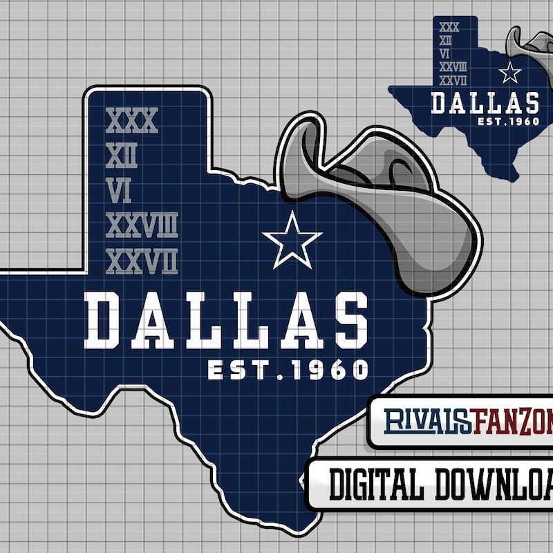 Dallas Laser Templates - Etsy