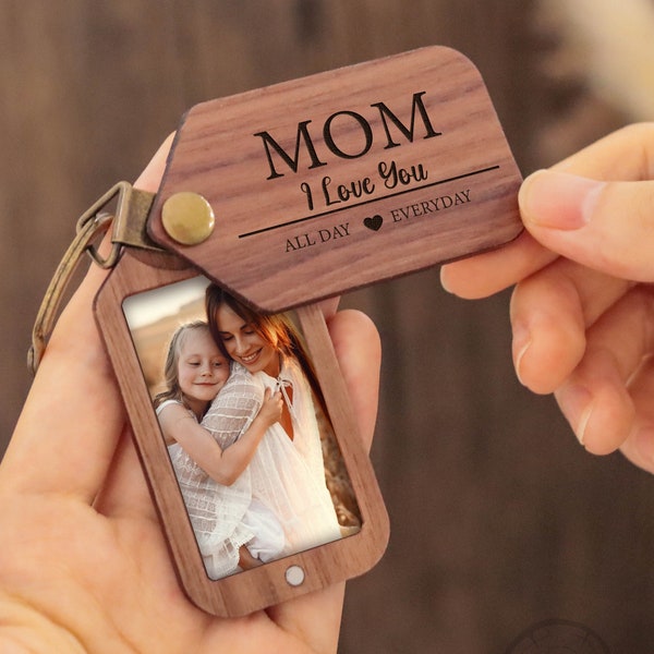 Wood Keychain - Etsy