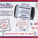 Thank You First Responder Candy Bar Wrapper Printable Appreciation Gift ...