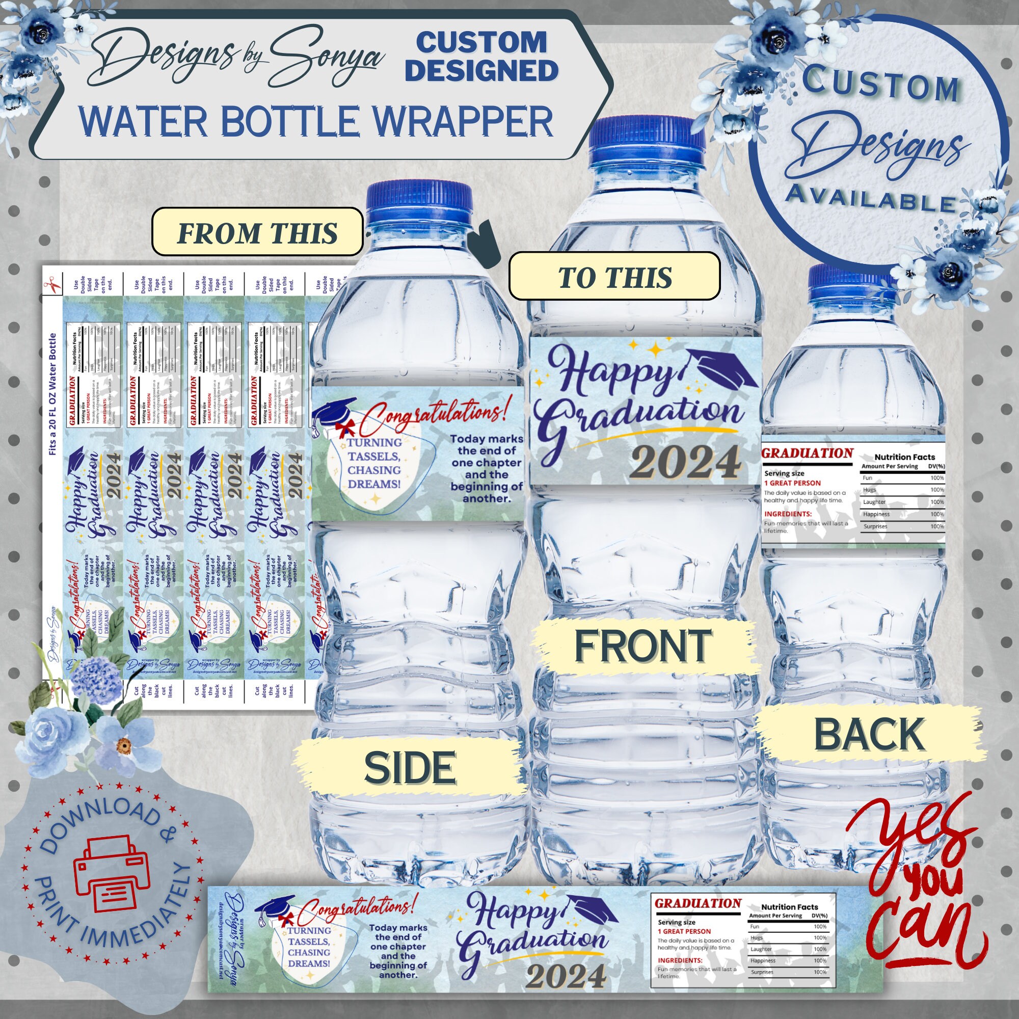 Limited Edition Graduation Chip Bag Party Favor Crosby High School ...