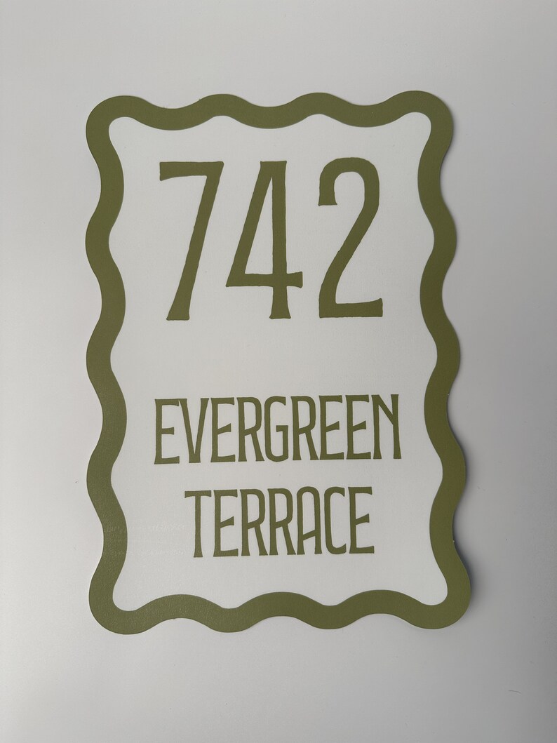 Blue Wheelie Bin Stickers, Wavy Labels for Outdoor Garbage Bins, House ...