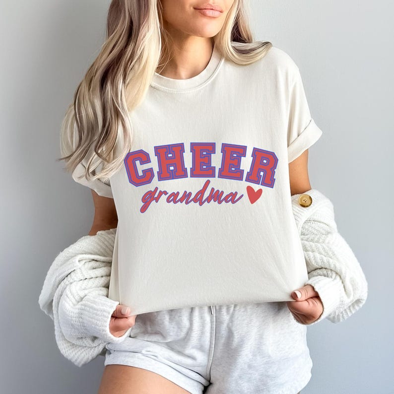 Cheer Mom Shirt, Cheer Grandma Shirt, Cheer Mom Hoodie, Cheer Grandma ...