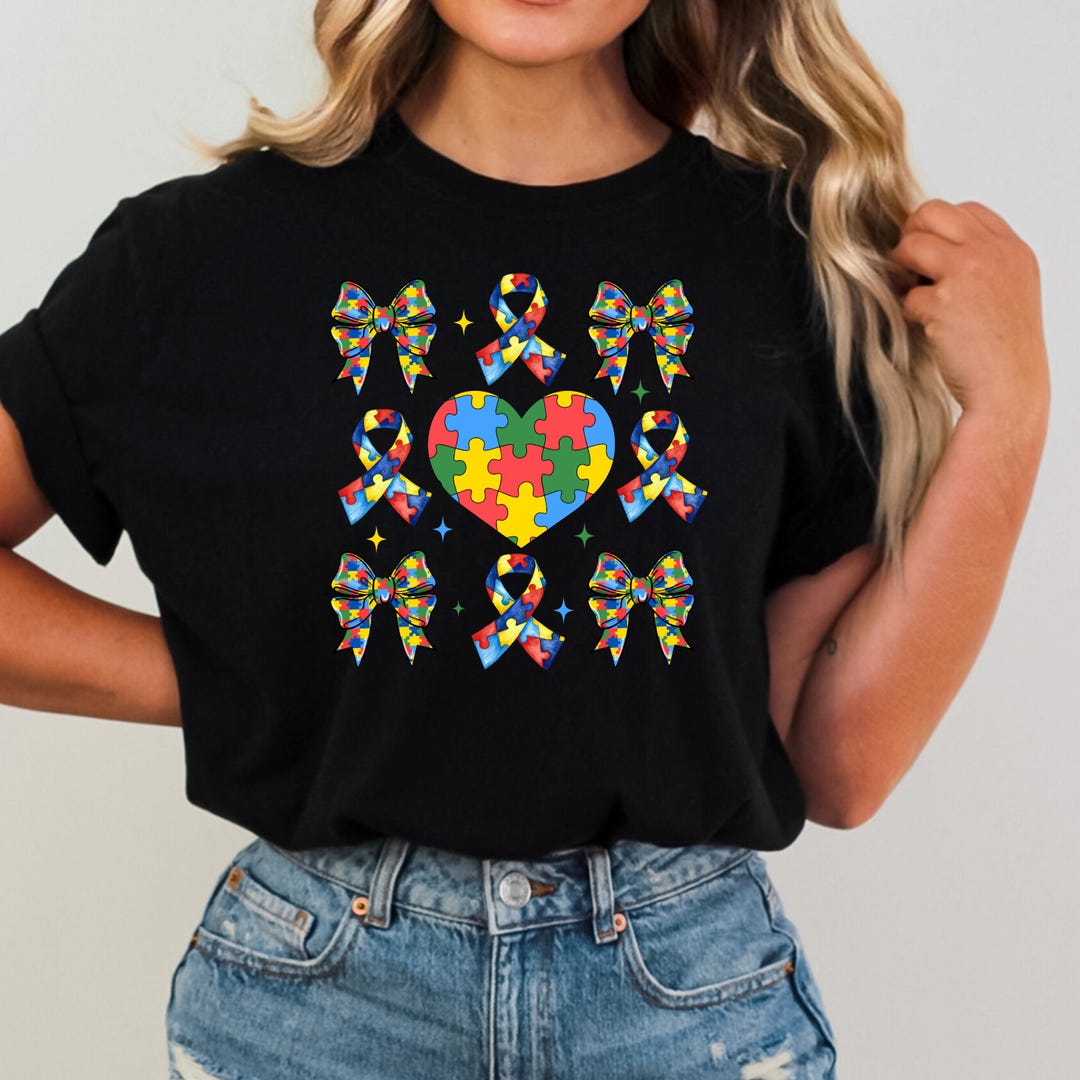Autism Awareness T-shirt, NEURODIVERSITY PRIDE Tee, Support Autism ...