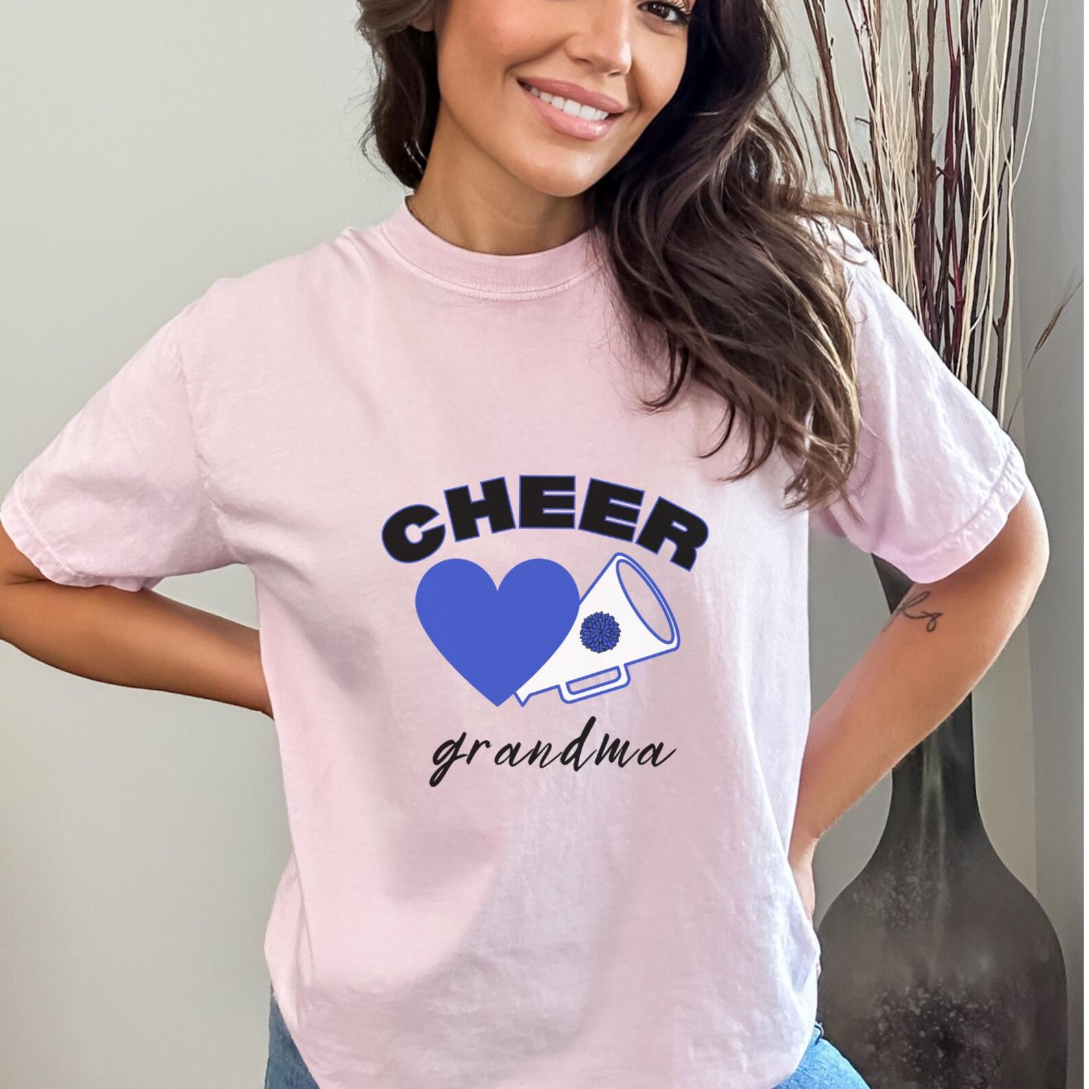 Custom Cheer Shirt, Cheer Grandma Shirt, Cheer Mom Hoodie, Cheer ...