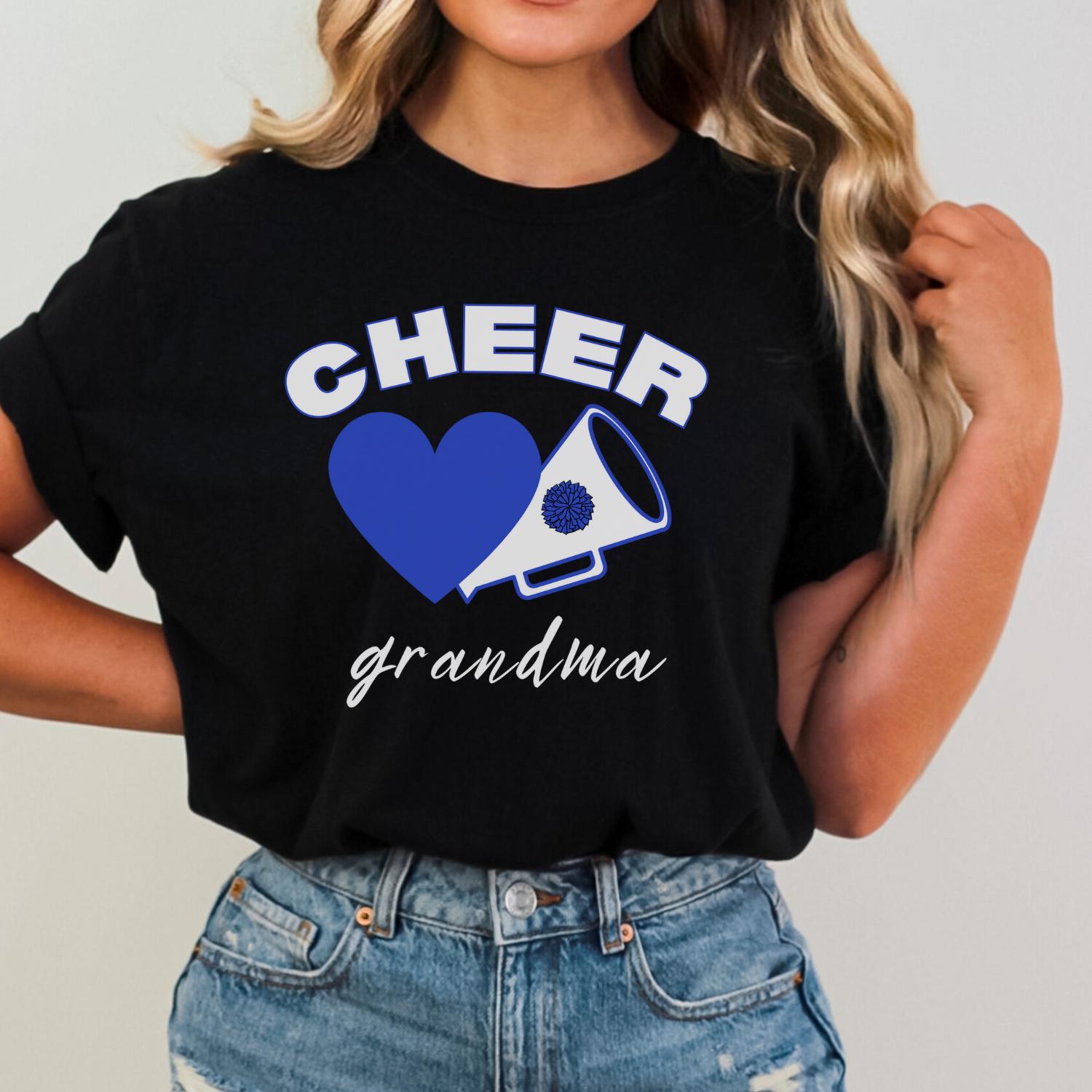 Custom Cheer Shirt, Cheer Grandma Shirt, Cheer Mom Hoodie, Cheer ...