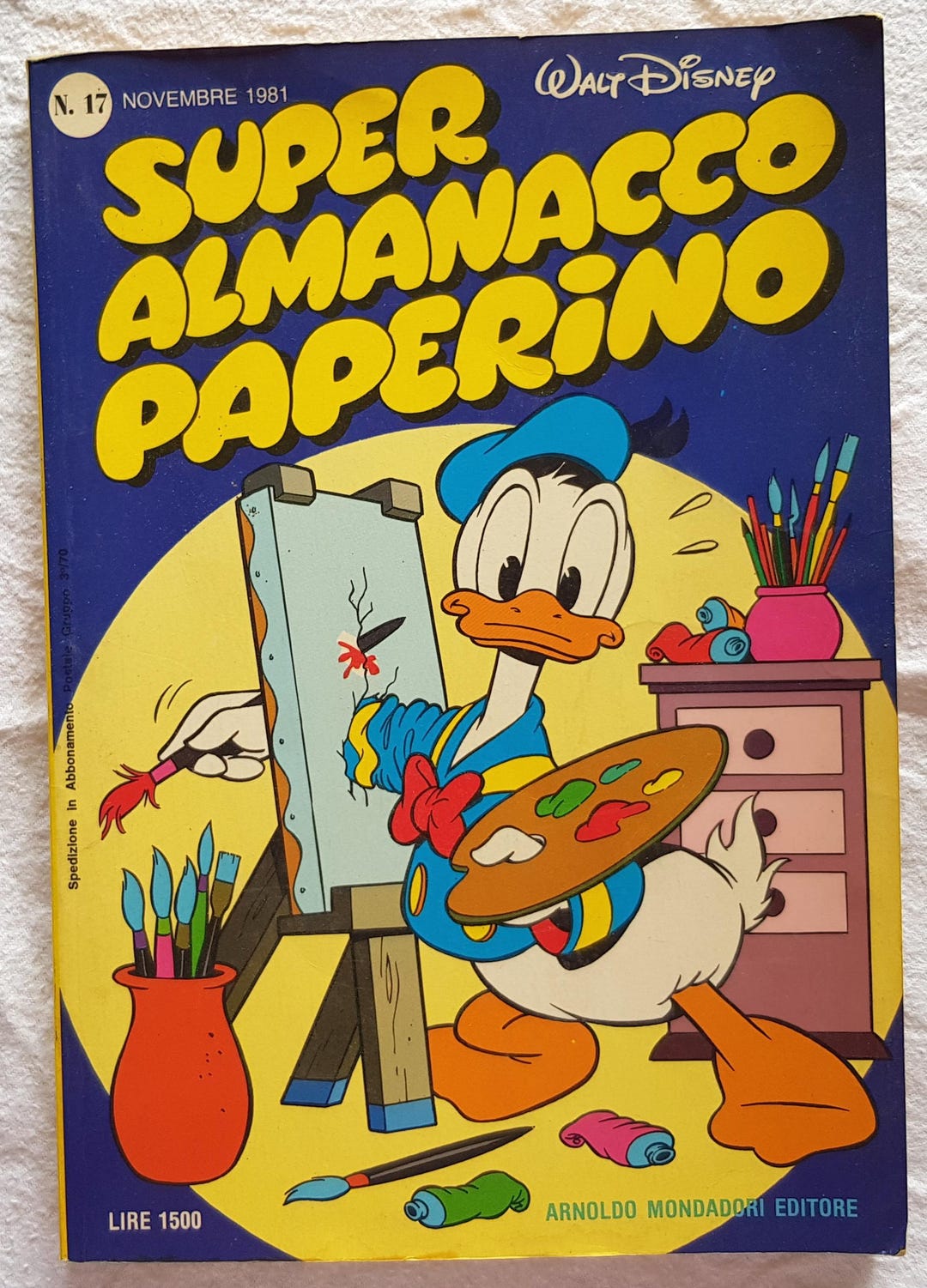 Walt Disney - Donald Duck's Super Almanac #17 - November 1981 Vintage ...