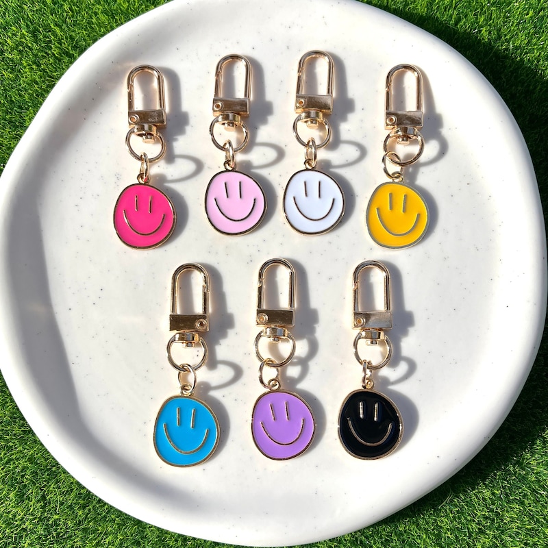 Preppy Keychain - Etsy