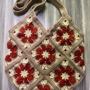 Crochet Bag | Crochet Tote | Crochet Flower Bag | Handmade Purse ...