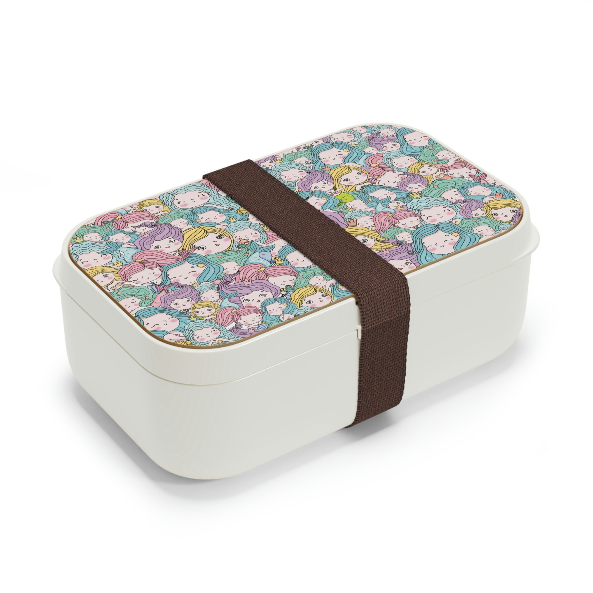 Kawaii Mermaid Bento Box Chibi Design Lunch Box Aesthetic Kawaii Gift ...