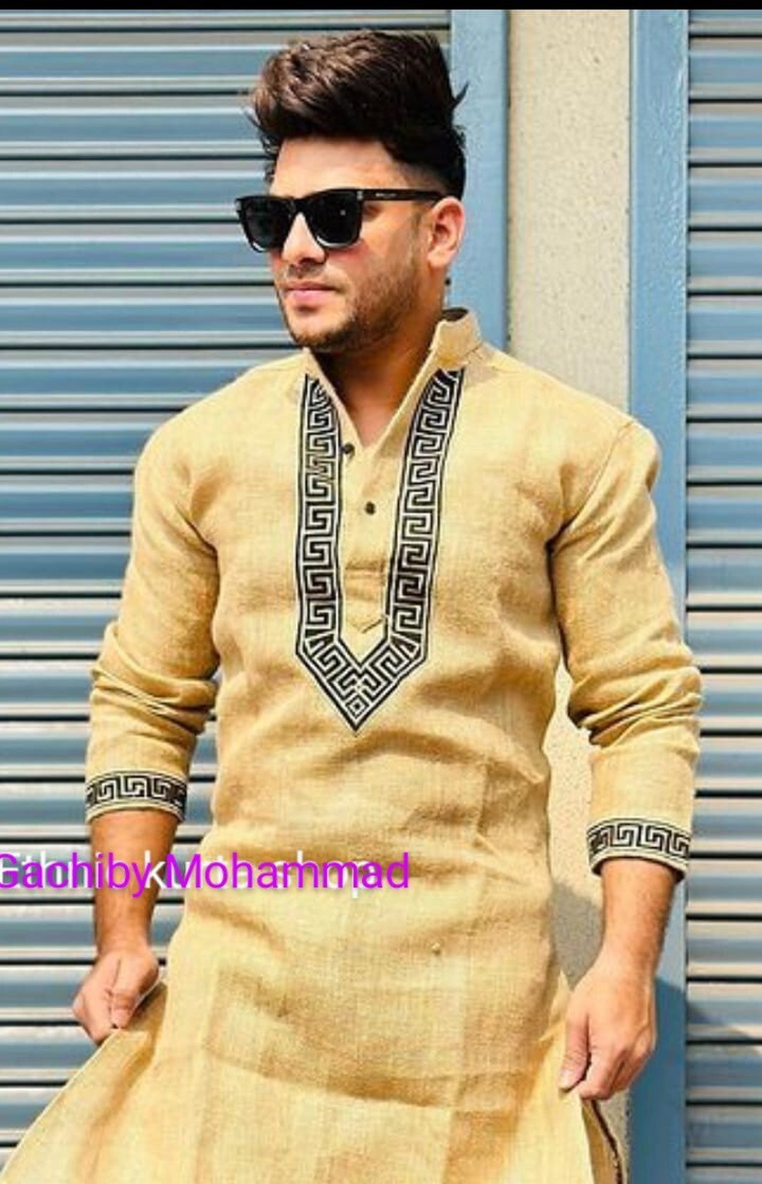 Mens Embroidery Work Kurta Mens Wedding Kurtakurta for Man - Etsy