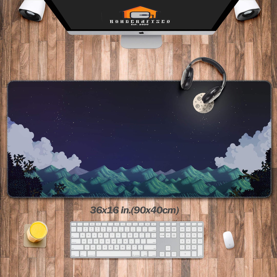 Stardew Valley Desk Pad(3 Patterns), Gaming Mouse Pad,vintage 8 Bit ...