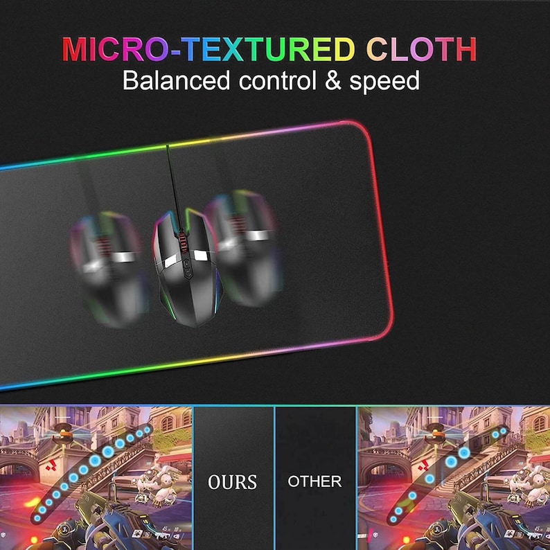 Galaxy Nebula Gaming Desk Pad, Universe Cosmos Outer Space Mouse Pad ...