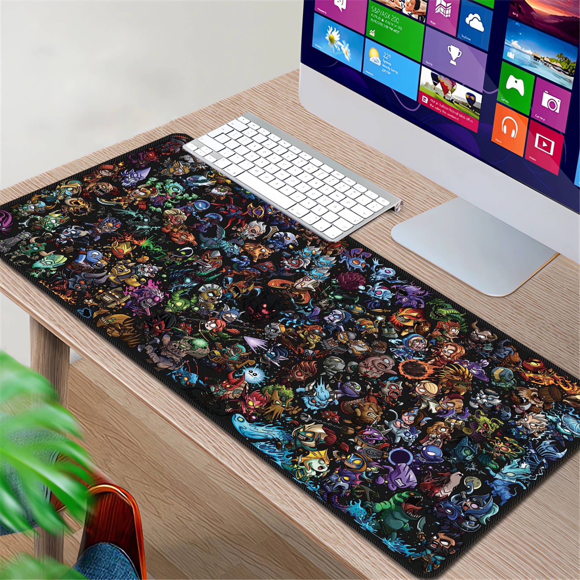 Dota 2 Royal Rumble Gaming Mouse Pad Extended, Gaming Roles Desk Pad ...