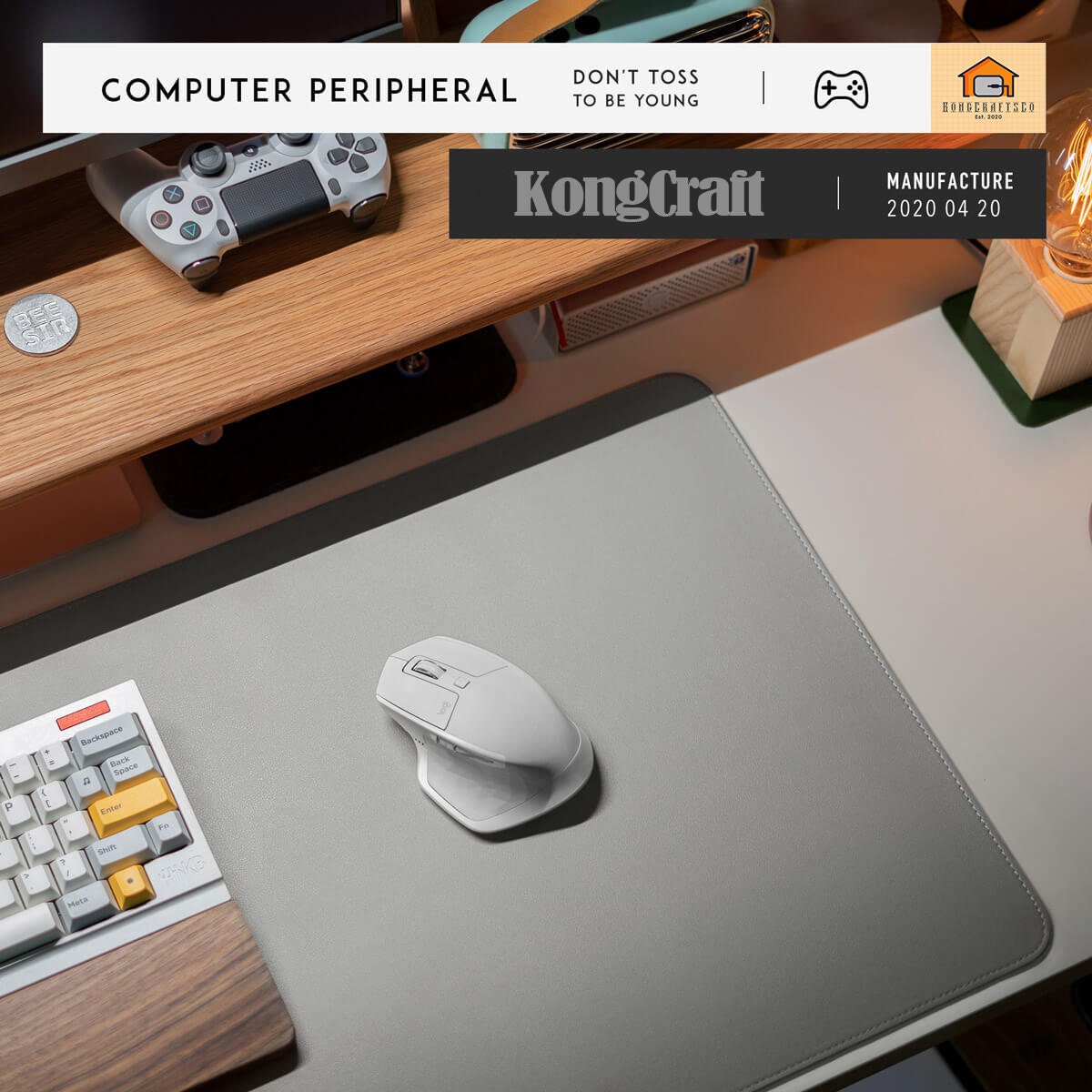 Personalized Cork&leather Desk Pad(10 Color),custom Size Desk Mat,pu ...