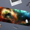 Solar System Desk Mat, Universe Gaming Desk Pad,space Mouse Pad Xxl ...