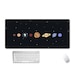 Solar System Desk Mat, Universe Gaming Desk Pad,space Mouse Pad Xxl ...