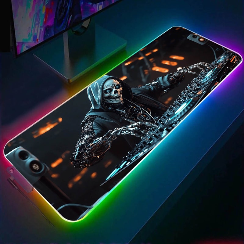 Mouse Pad Skulls Large - Etsy UK