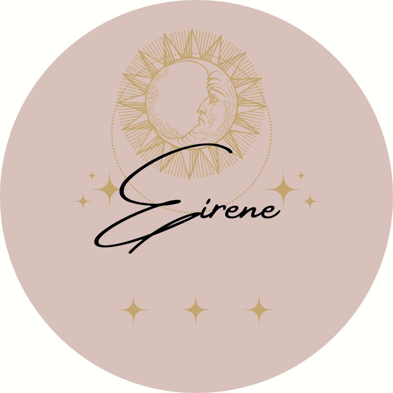 Circular Logo Stickers by Eirene Labels: Ideal for Weddings ...