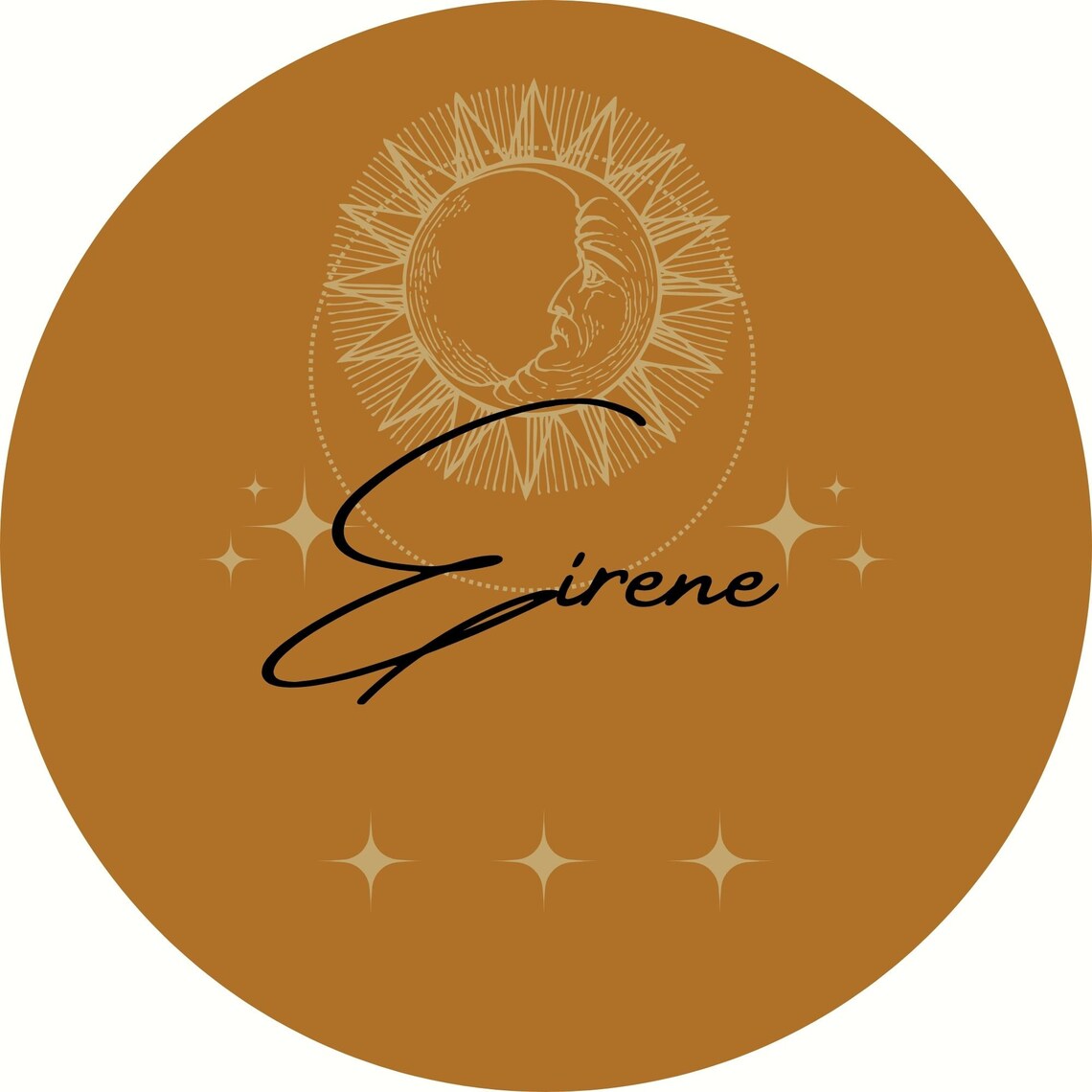 Circular Logo Stickers by Eirene Labels: Ideal for Weddings, Customization, Entrepreneurship ...