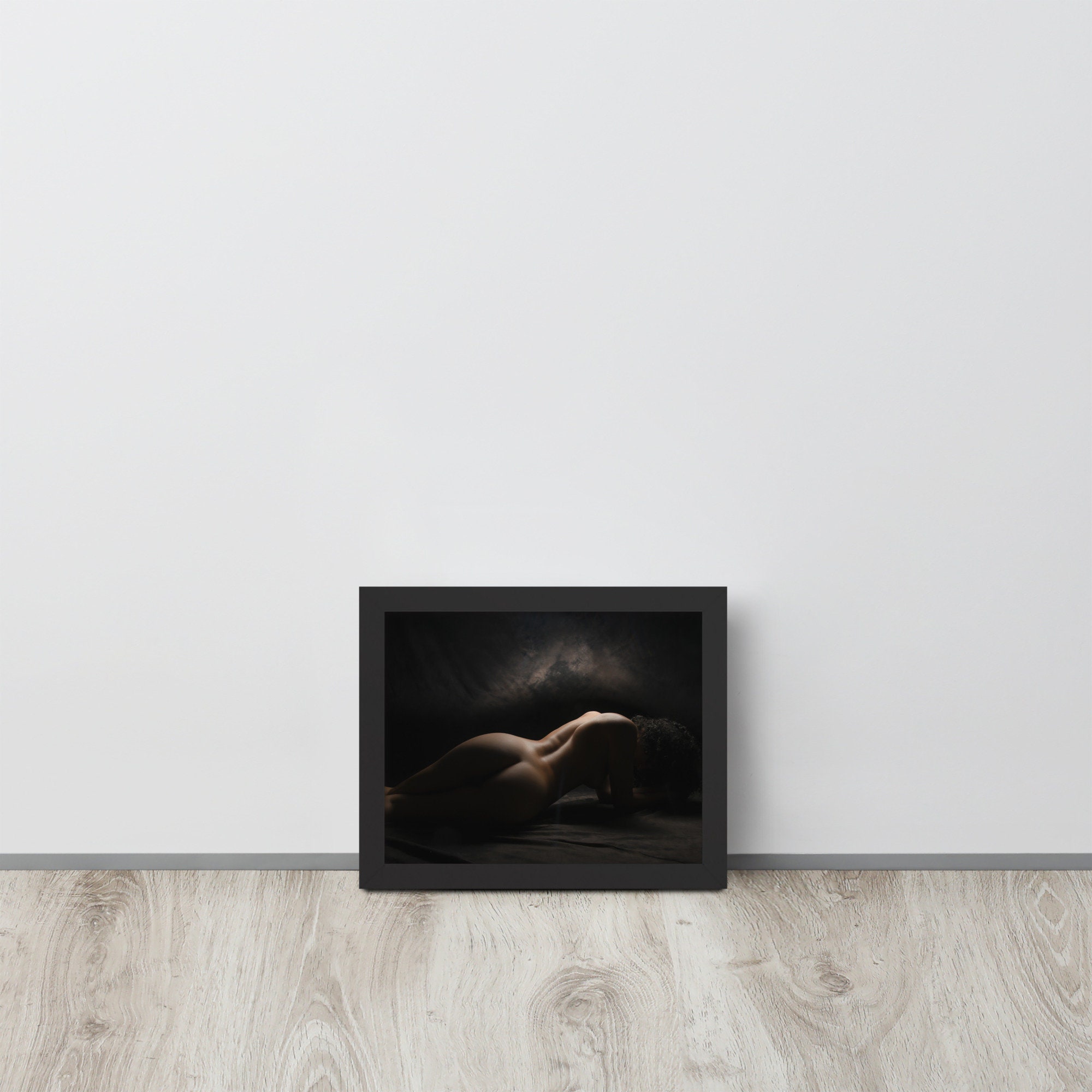 Low Key Bodyscape Framed Photograph - Etsy