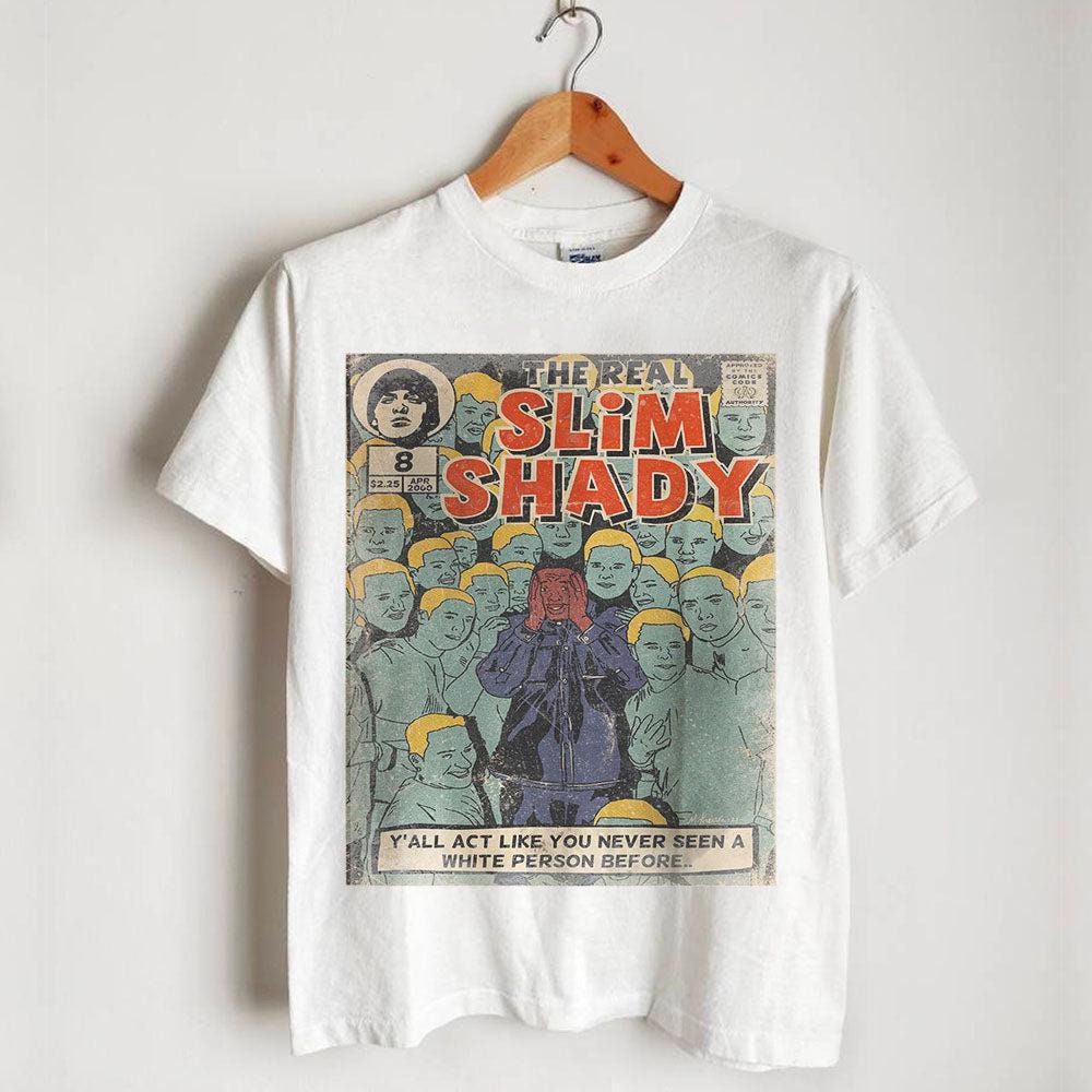 The Real Slim Shady Shirt Vintage Hip Hop 90s Retro T-Shirt sold by ...