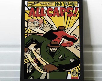 All Caps Mf Doom - Etsy