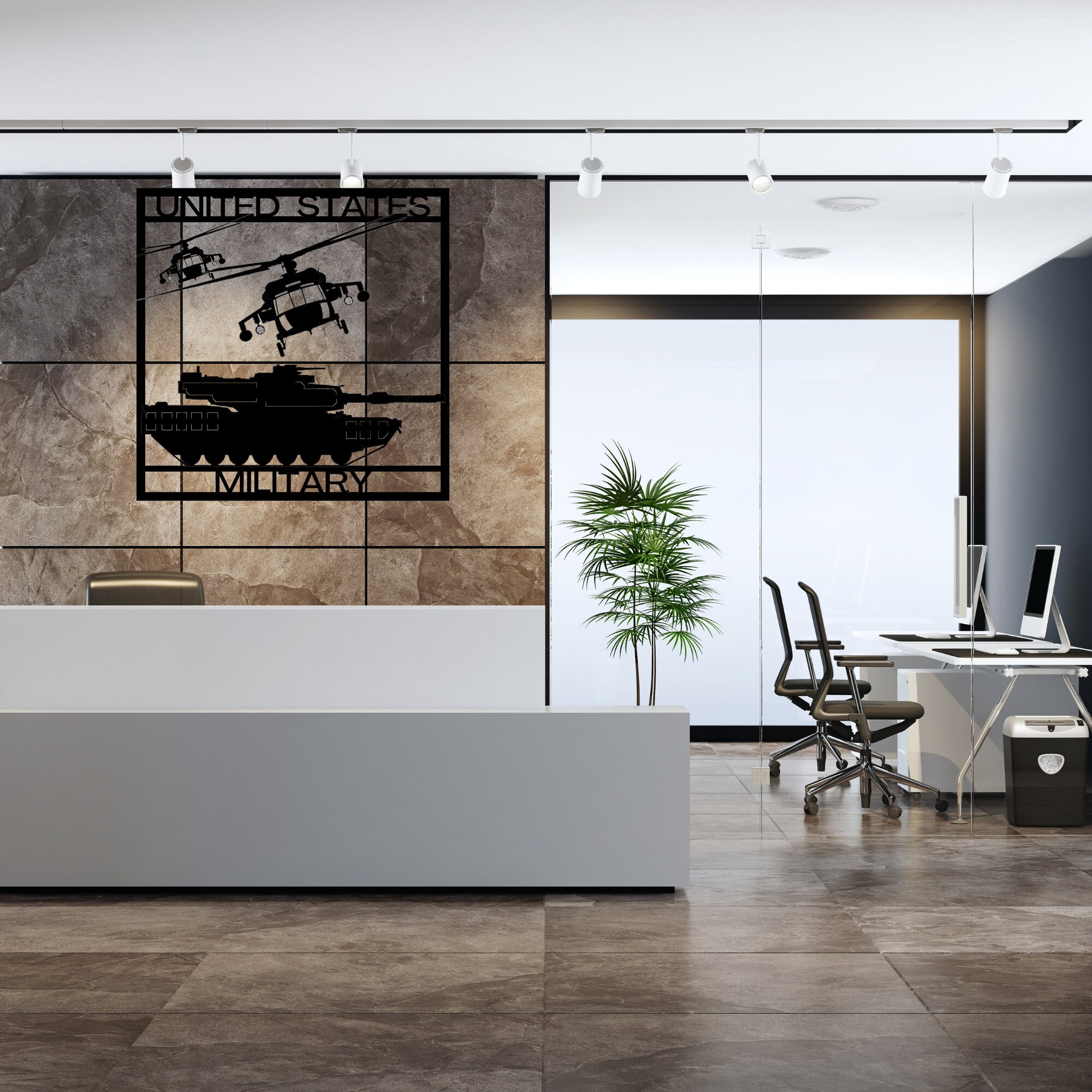 US Military Sign - Etsy