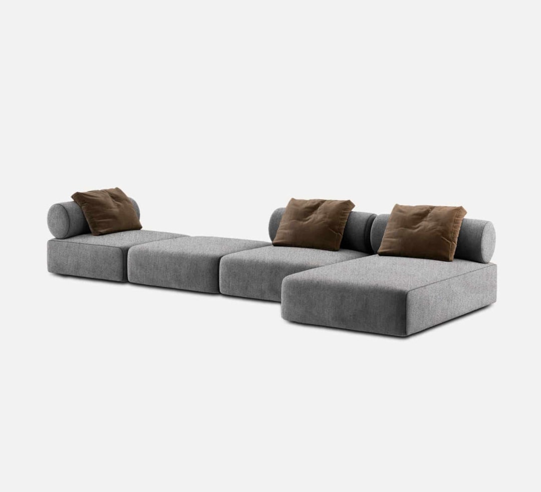 Modular Floor Sofa With Chaise / Designer Collection / - Etsy