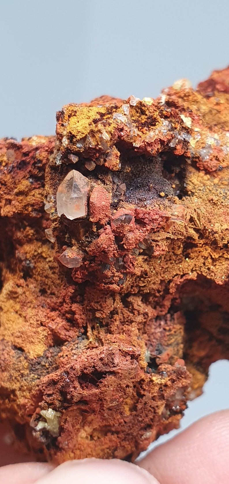 RARE Rare Rice Grain Smithsonite Paradamite and Quartz ,uranium ...