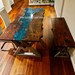 Epoxy Resin Table Top / Center Table Epoxy Resin / River Table Top Home ...