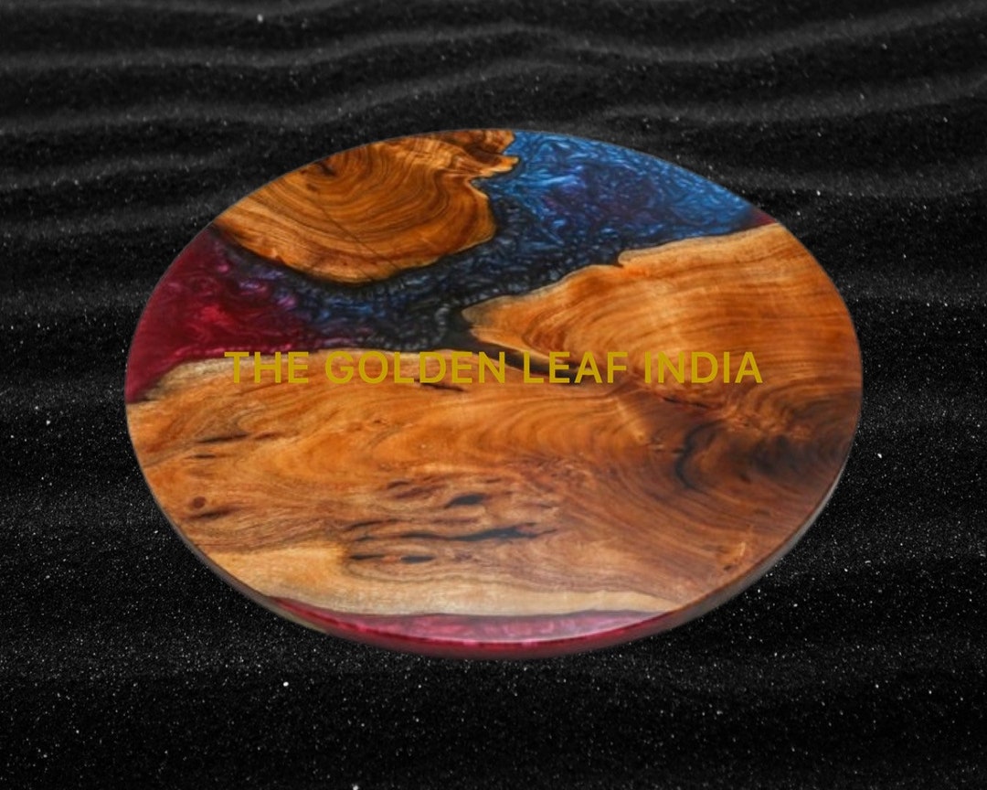 Epoxy Round Table Top Center Table Epoxy Resin River Table - Etsy