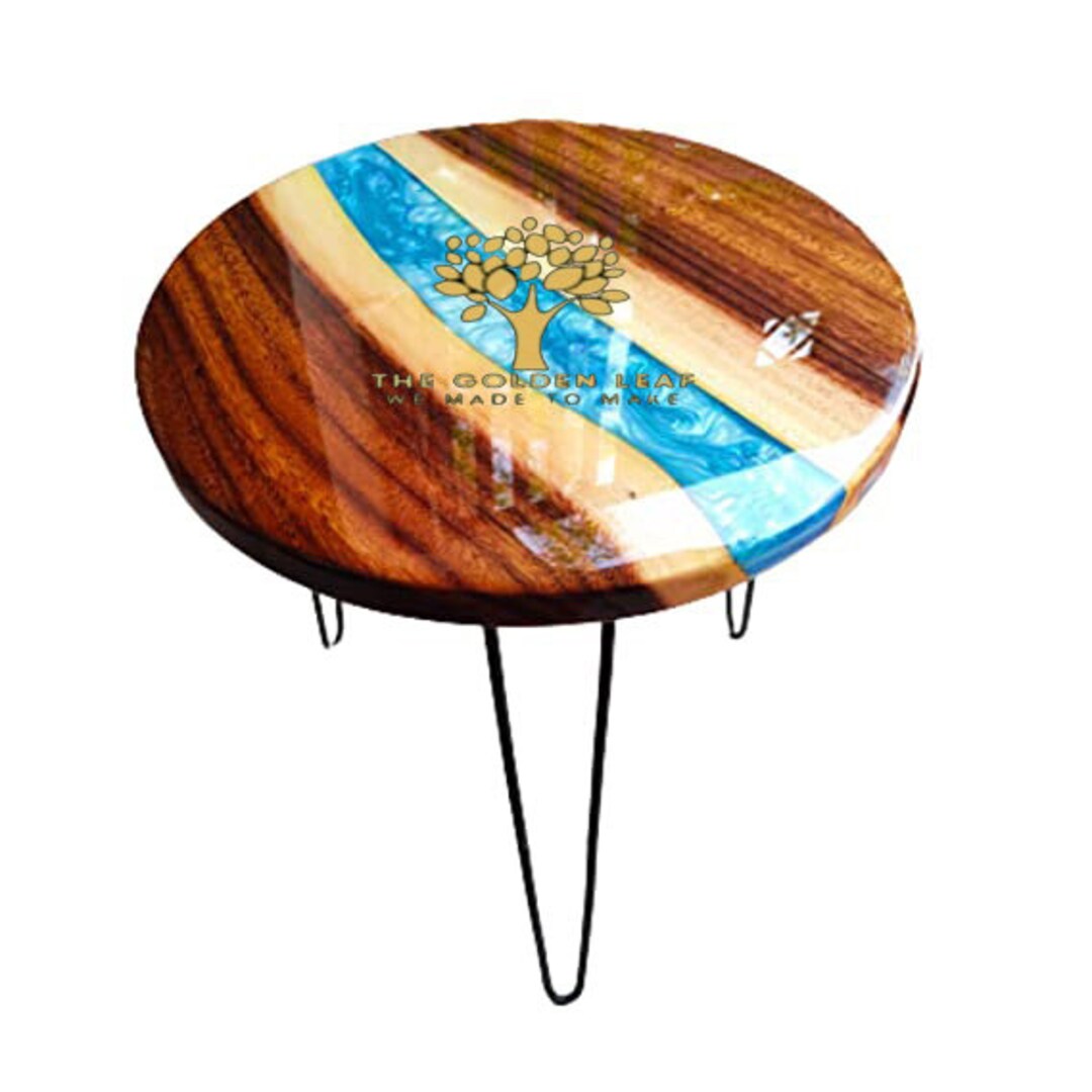 Epoxy Resin River / Round Epoxy Coffee Table Top / Epoxy Resin River ...
