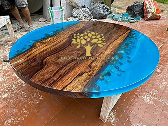 River Table Resin Table Resin River Table Unique Epoxy - Etsy