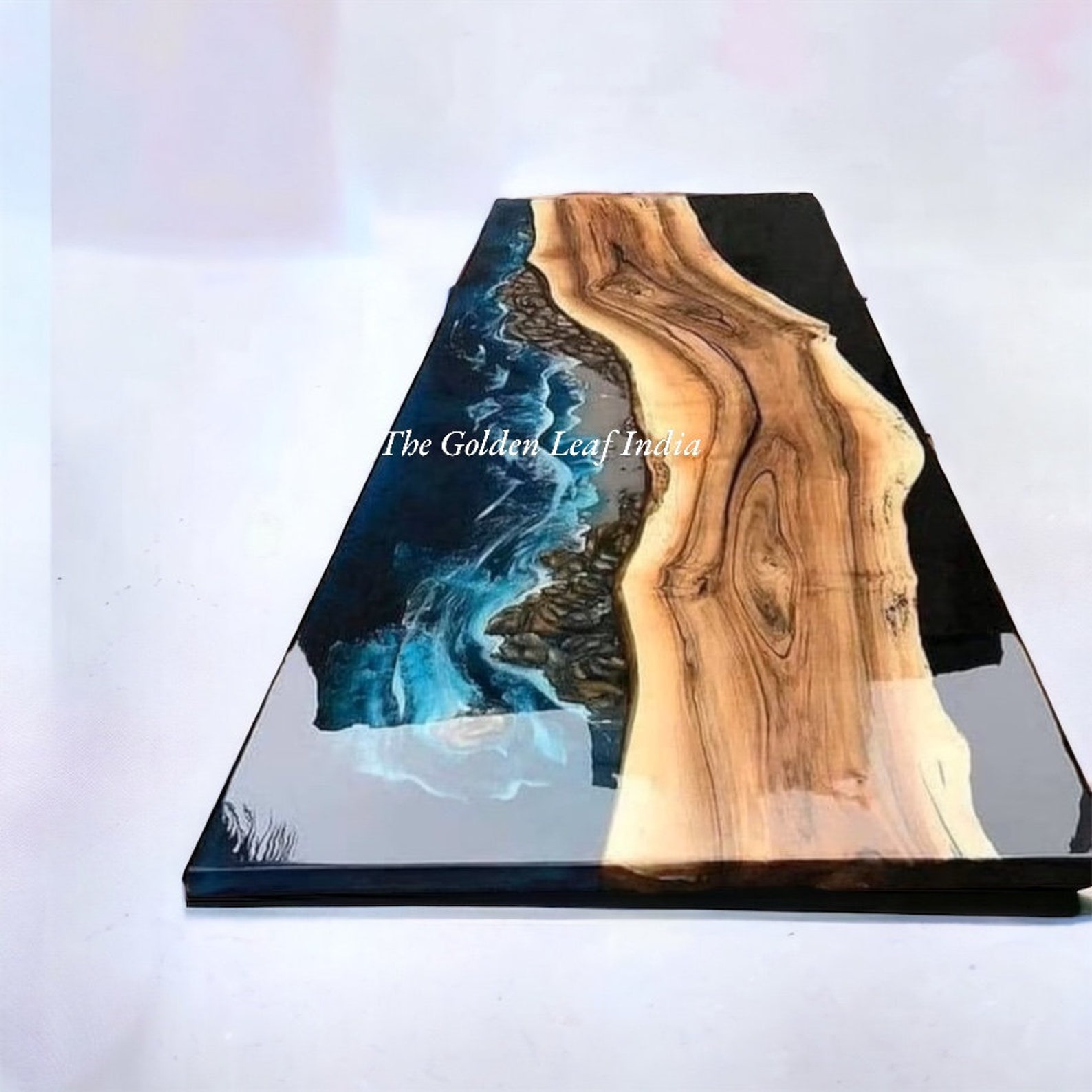 Customized Epoxy Ocean Table Top Made to Order Epoxy Ocean Table Top ...