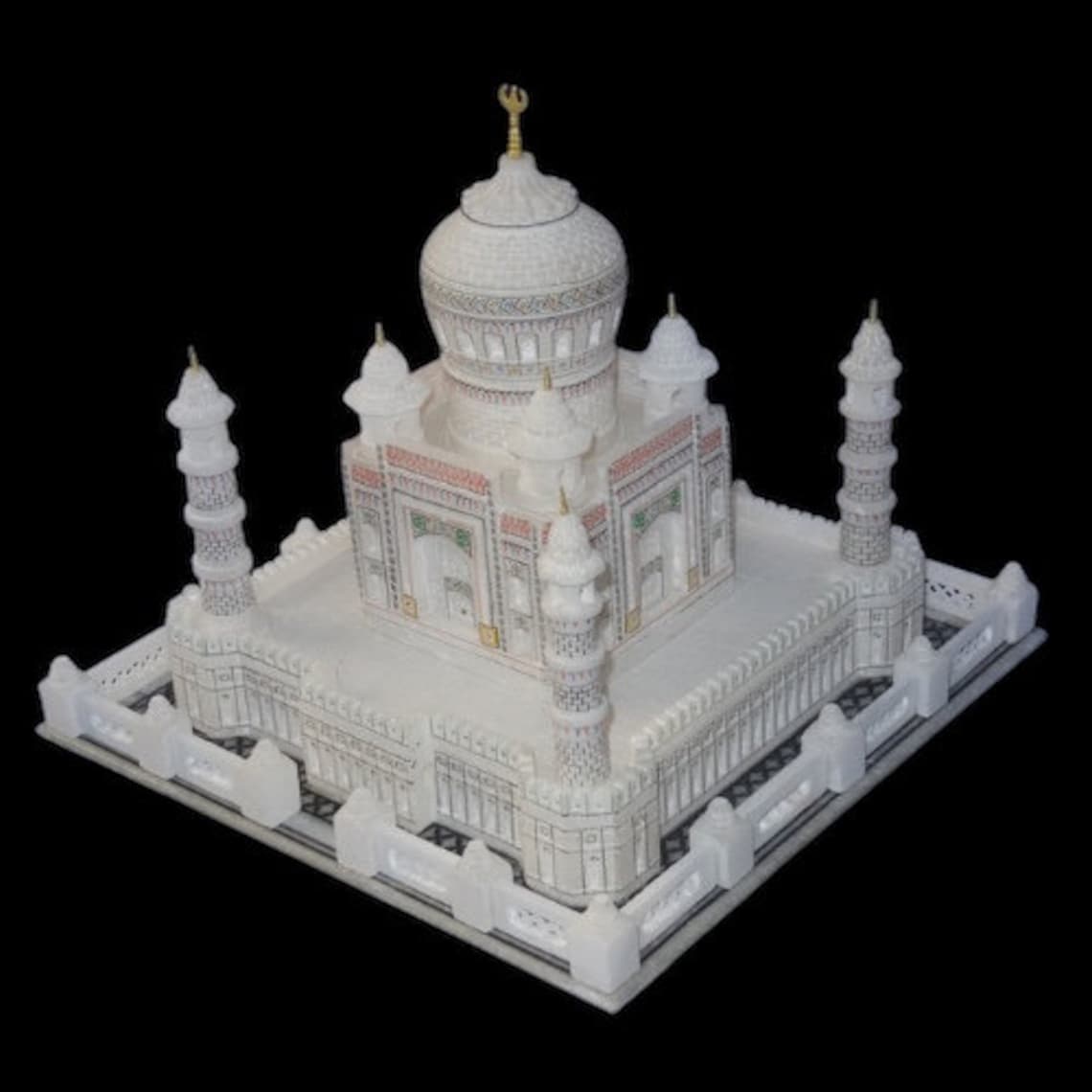 Customized Marble Taj Mahal Taj Mahal Collectible Replica Handmade Taj ...