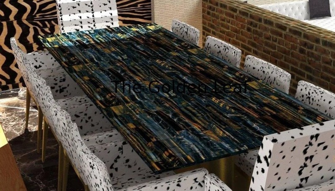 Black Obsidian Kitchen Slab Obsidian Table Top Counter Tops Home Decor ...