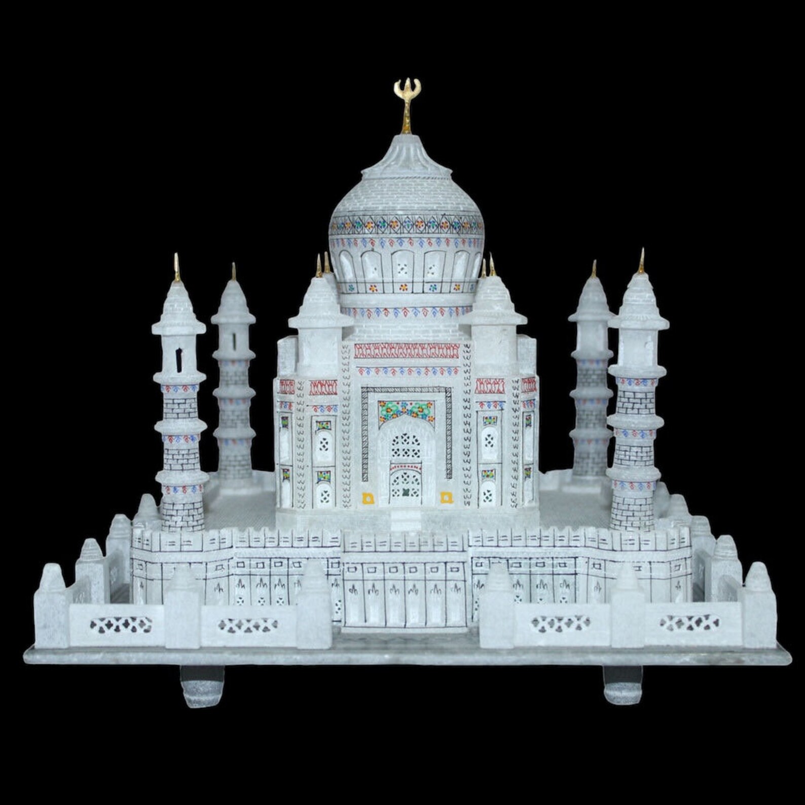 Customized Marble Taj Mahal | Taj Mahal Collectible Replica | Handmade ...