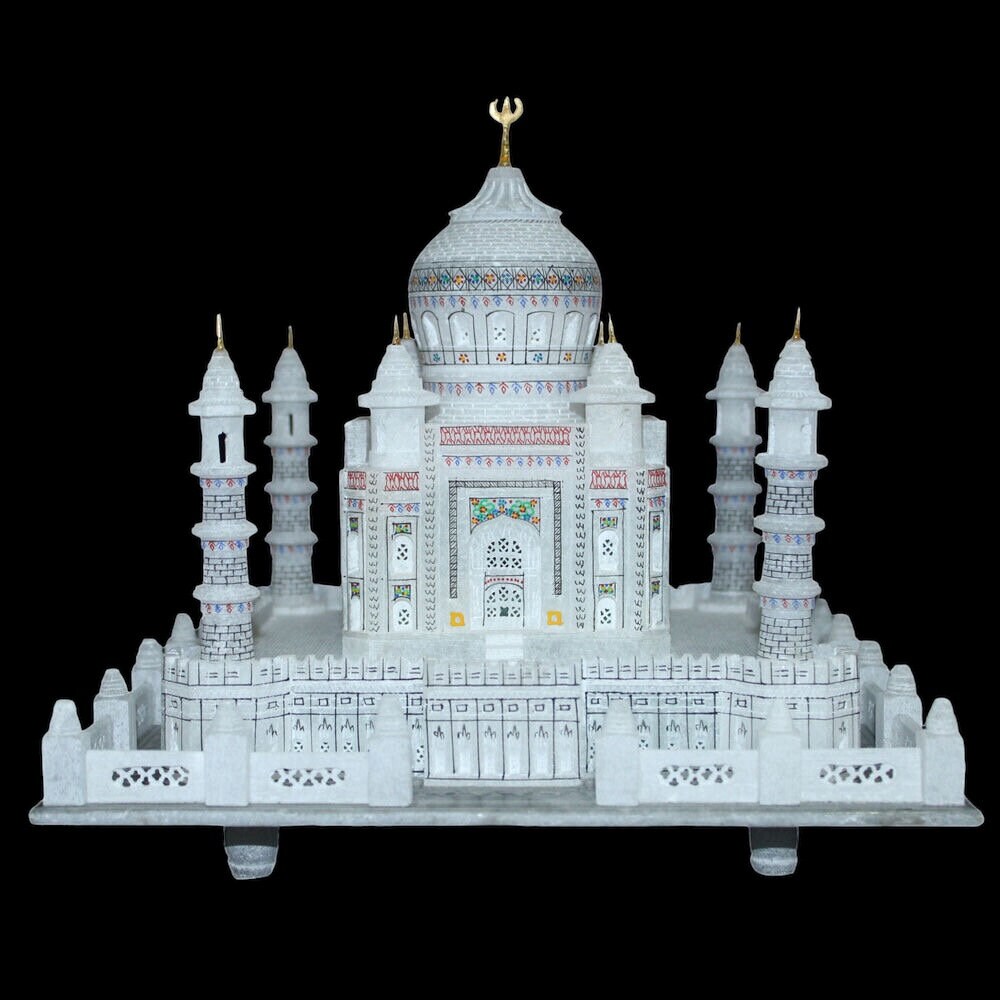 Customized Marble Taj Mahal | Taj Mahal Collectible Replica | Handmade ...