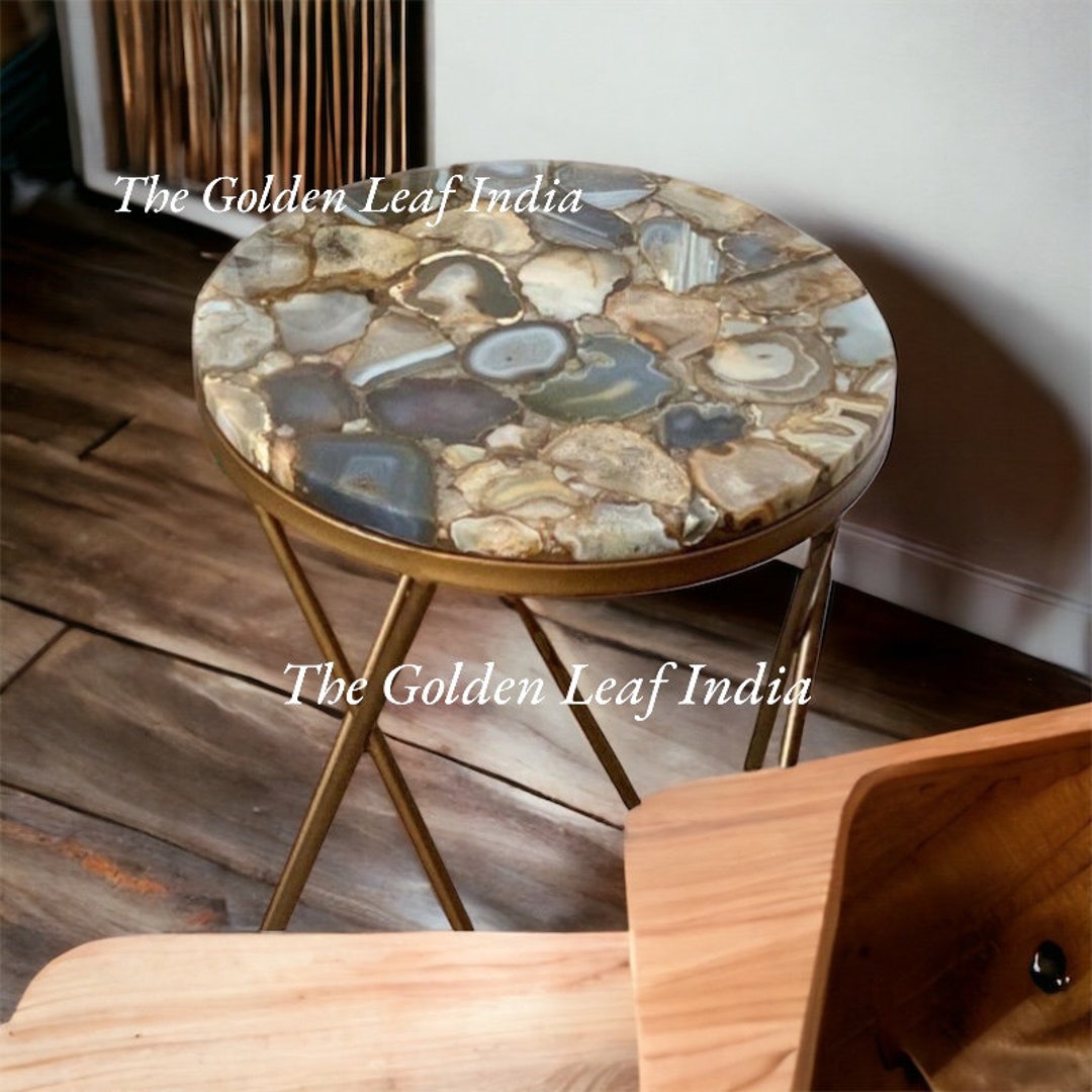 Agate Round Table Top, Agate Corner Table, Coffee Table, Clubbing Table ...