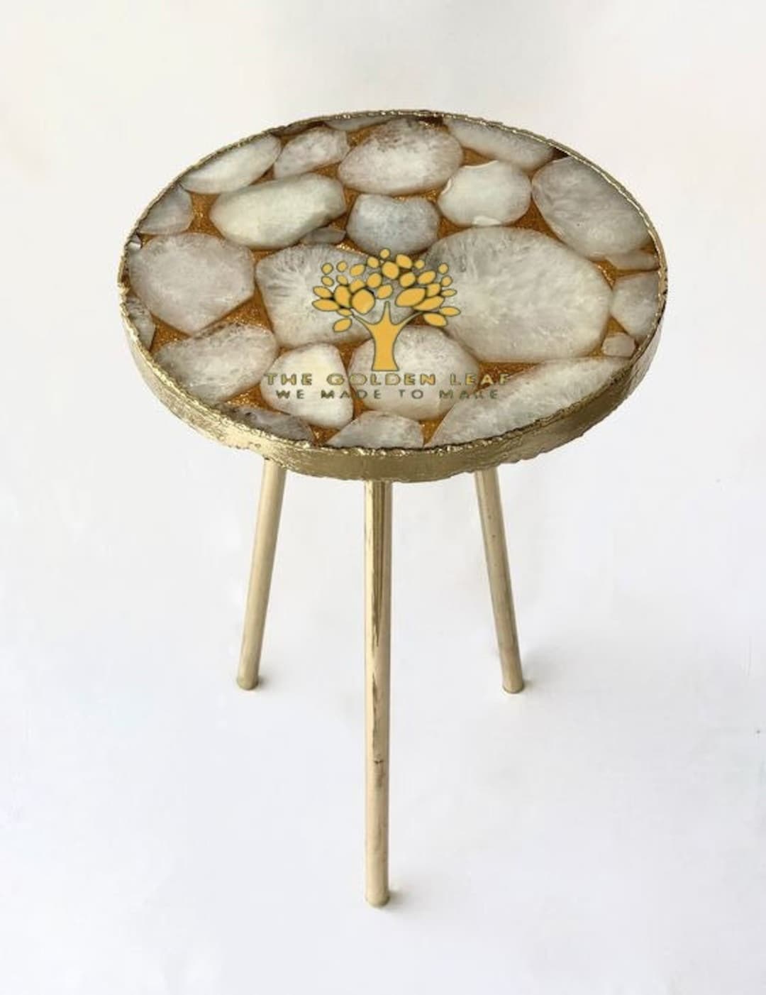 Handmade Agate Table Top | Customized Agate to | Home Decor | Round ...