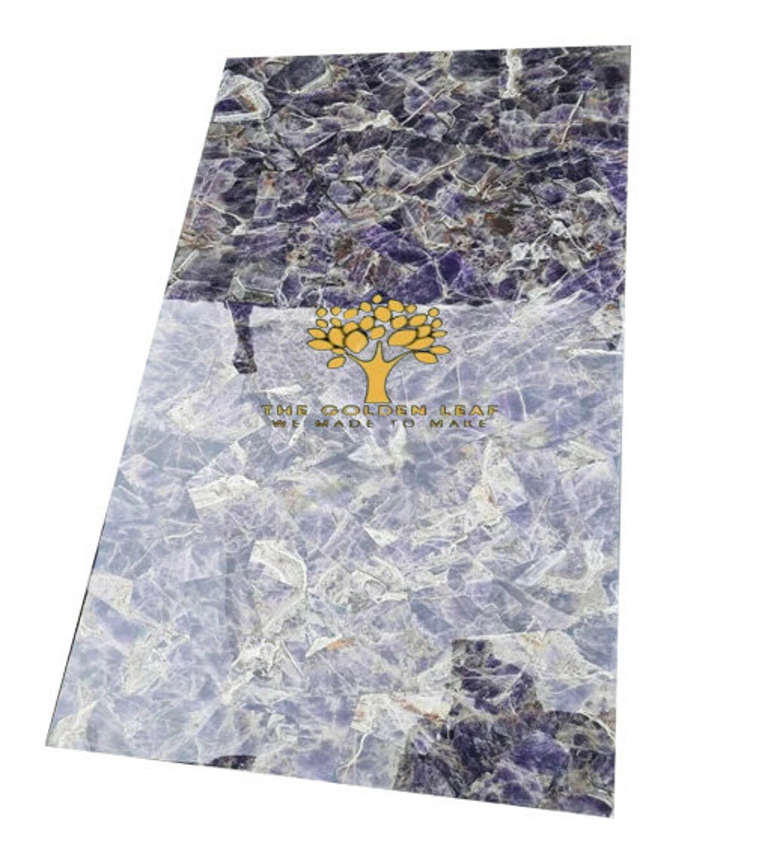 Amethyst Agate Stone Table Top, Counter Top, Decor Mystical Stone Agate ...