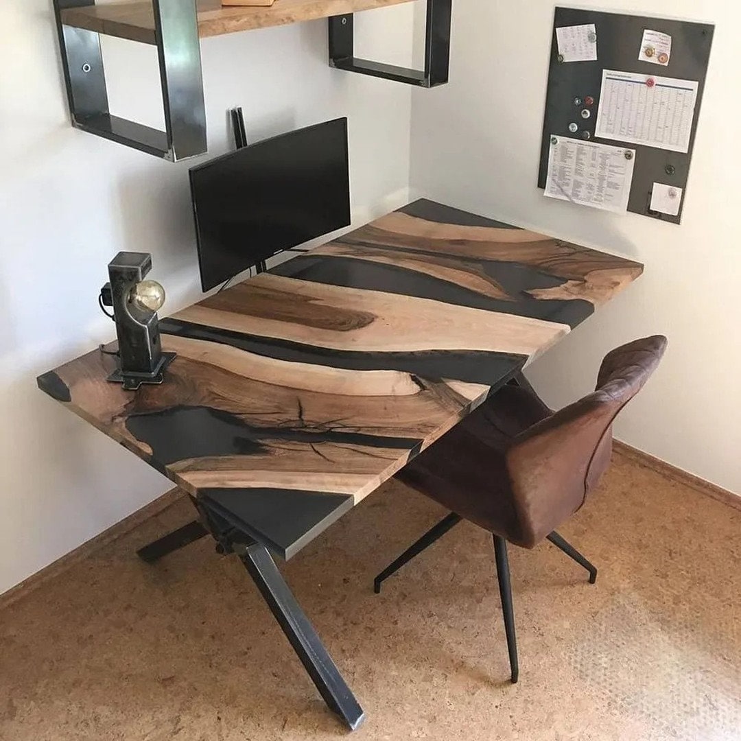 Customized Work Table for Office With Stand Made to Order Table for ...